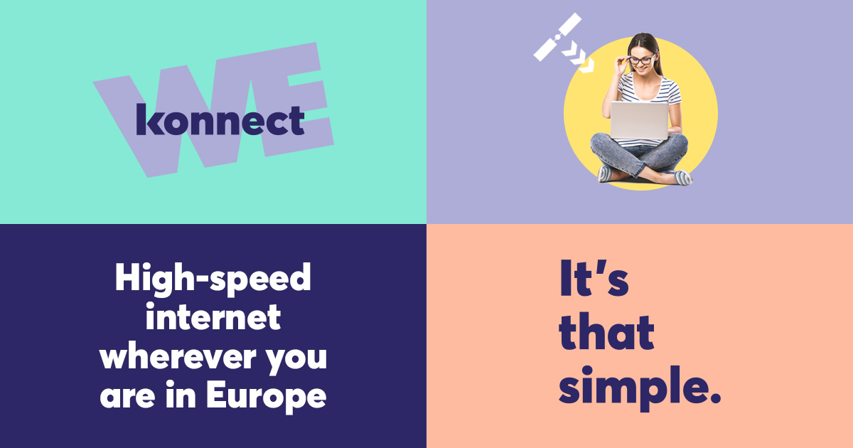 Satellite internet packages for home | konnect Europe